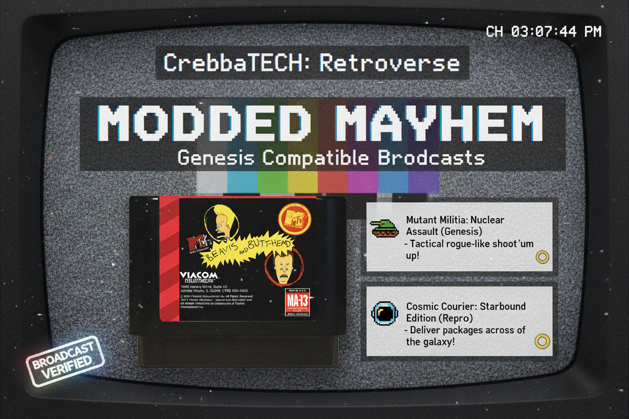 Genesis Compatible Reproduction Games | CrebbaTECH: RETROVERSE – Page 5